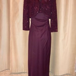 Dresses | Gorgeous Deep Purple Evening Gownprom 1 | Poshmark